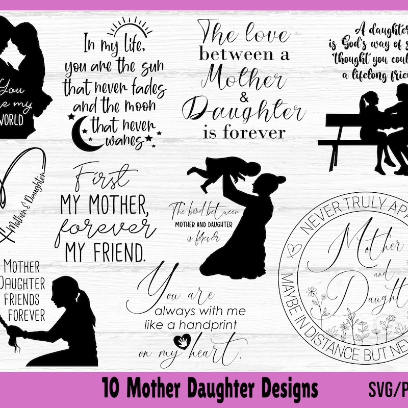 Daughter Sayings Svg - Etsy