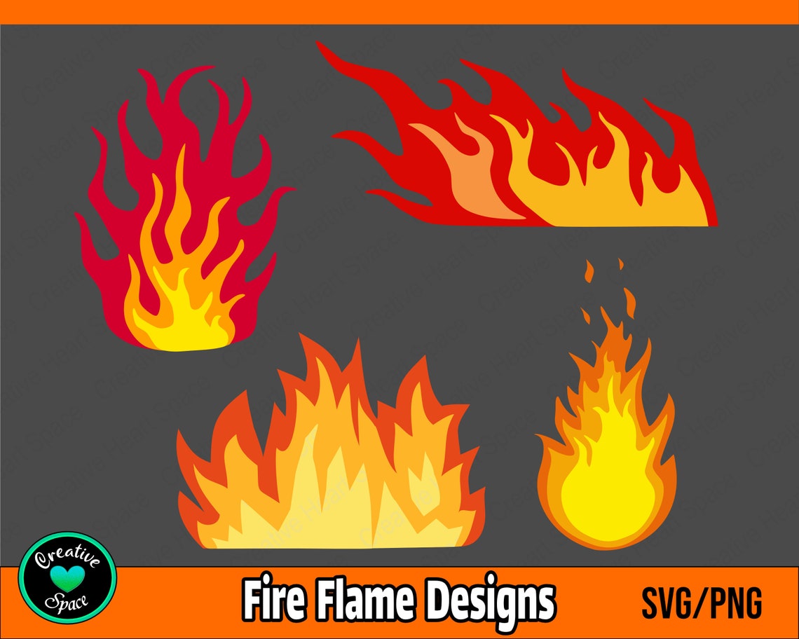 Fire Flame SVG Bundle Flame SVG Fire Clipart Svg Fire - Etsy Canada