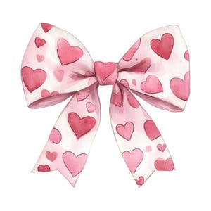 Valentine Watercolor Clip Art Bundle, Instant Download, Valentine Clip ...