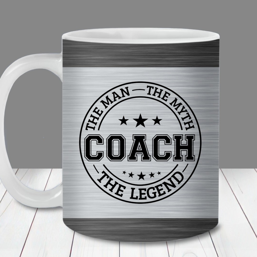 Coach Mug Wrap, 11 Oz and 15 Oz Mug Template, Instant Digital Download ...