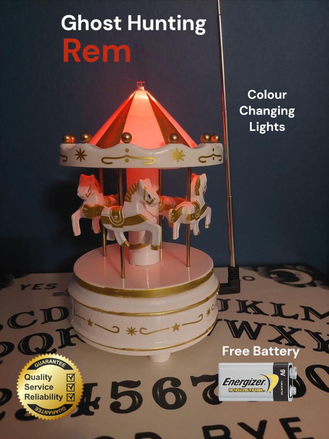 Ghost Hunting Rem Activity, Carousel. A68 Paranormal Equipment, Static ...