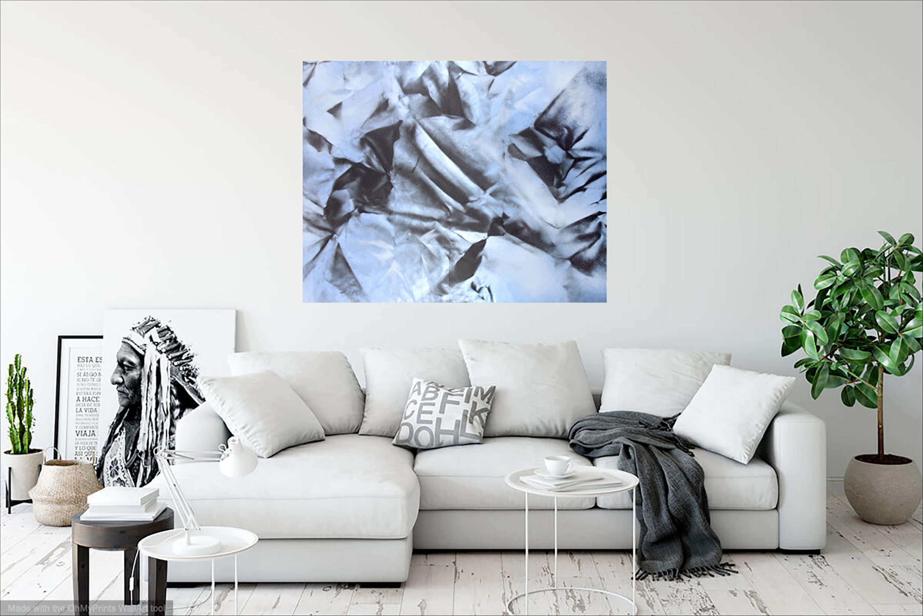 Abstract Painting Original Large Acrylic Wall Art Spray | Etsy