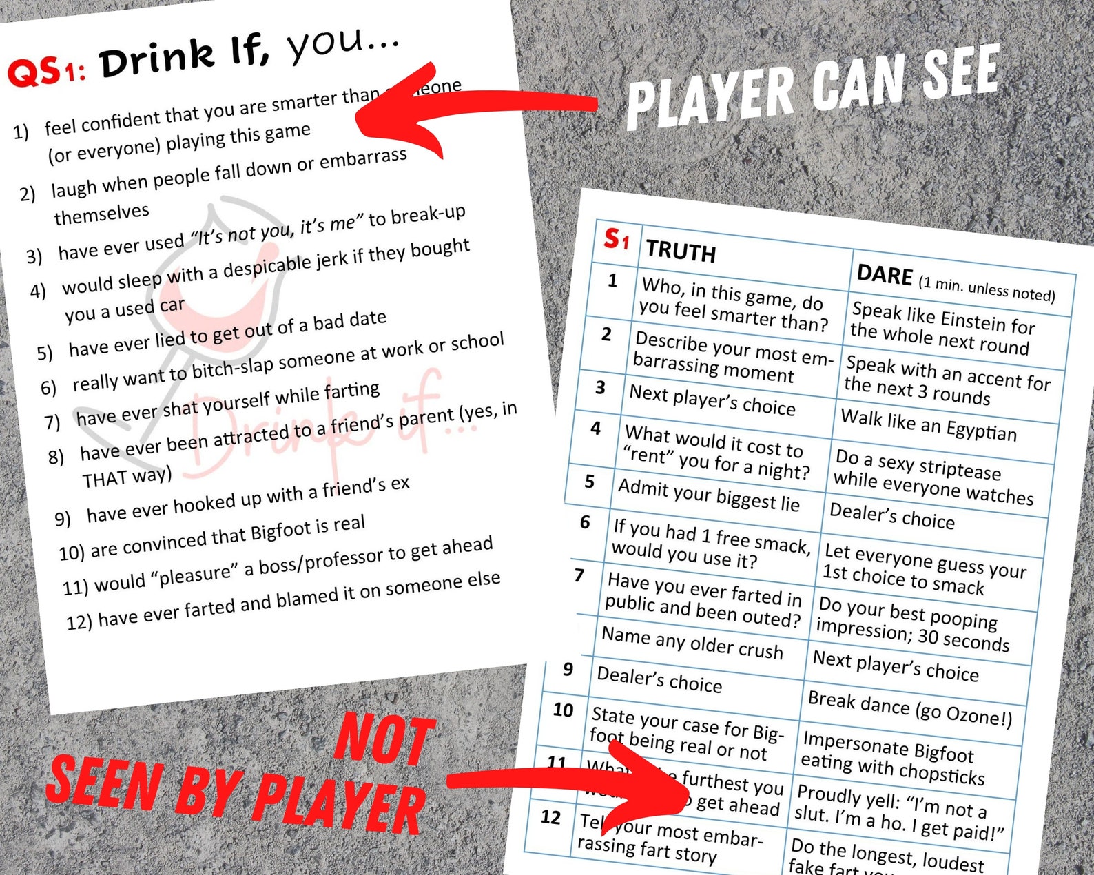 Drink If... EXTREME! Drinking Game for the Untamed - Instant Download ...