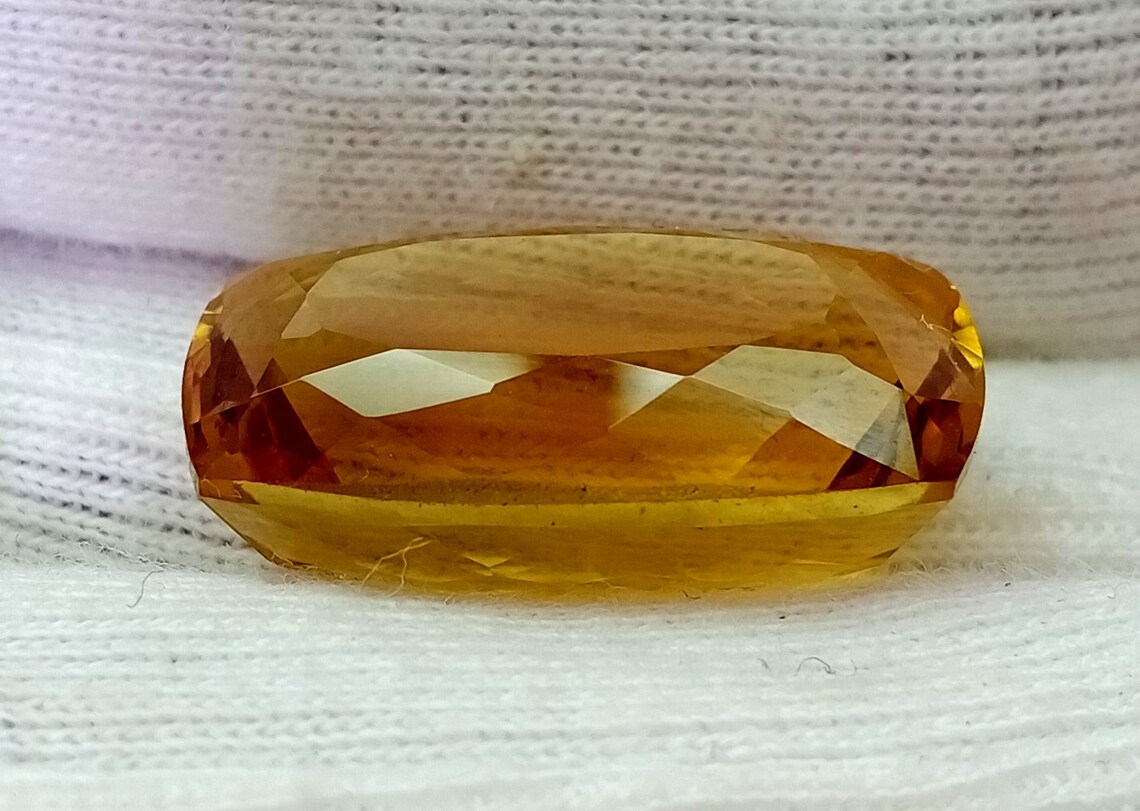 20x11mm Natural Yellow Citrine Gemstone-Citrine | Etsy