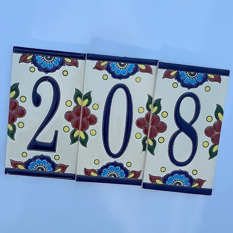 Ceramic Mail Box Numbers - Etsy