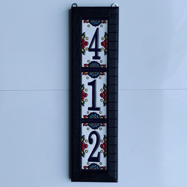 House Numbers Vertical - Etsy