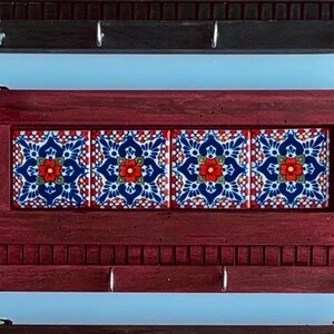 Key Holder for Wall, Key Rack, Key Hanger, Mexican Tile, Ceramic Tile ...