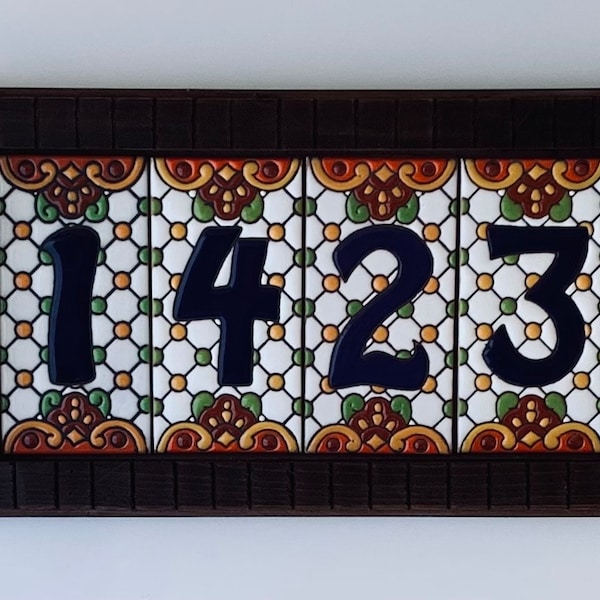 Tile House Numbers - Etsy