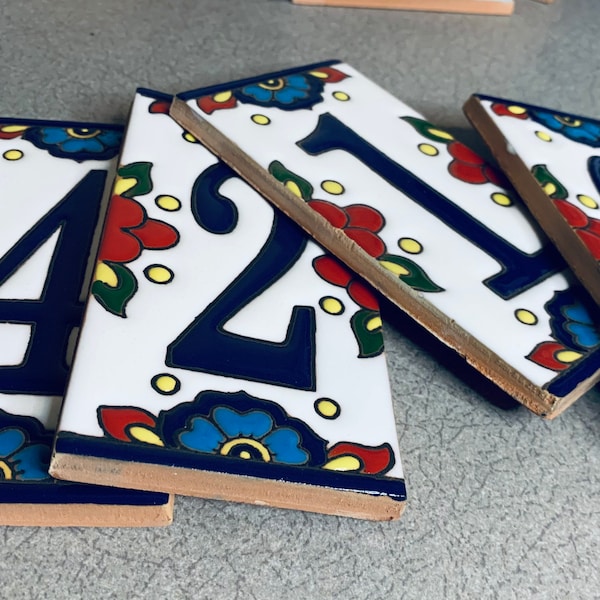 Ceramic Tile Address Tiles - Etsy