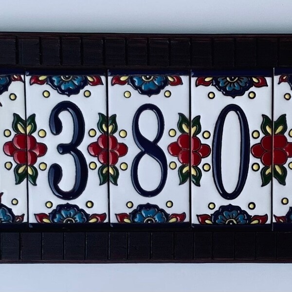 Tile House Numbers - Etsy