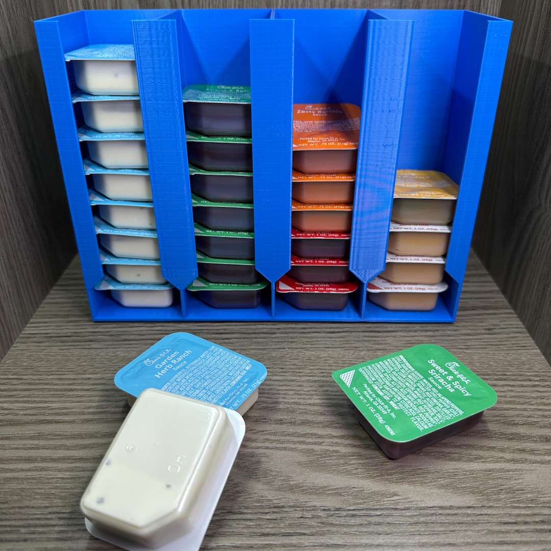 The Home Sauce/dip/condiment Holder, Station, Caddy, Kitchen Organizer ...