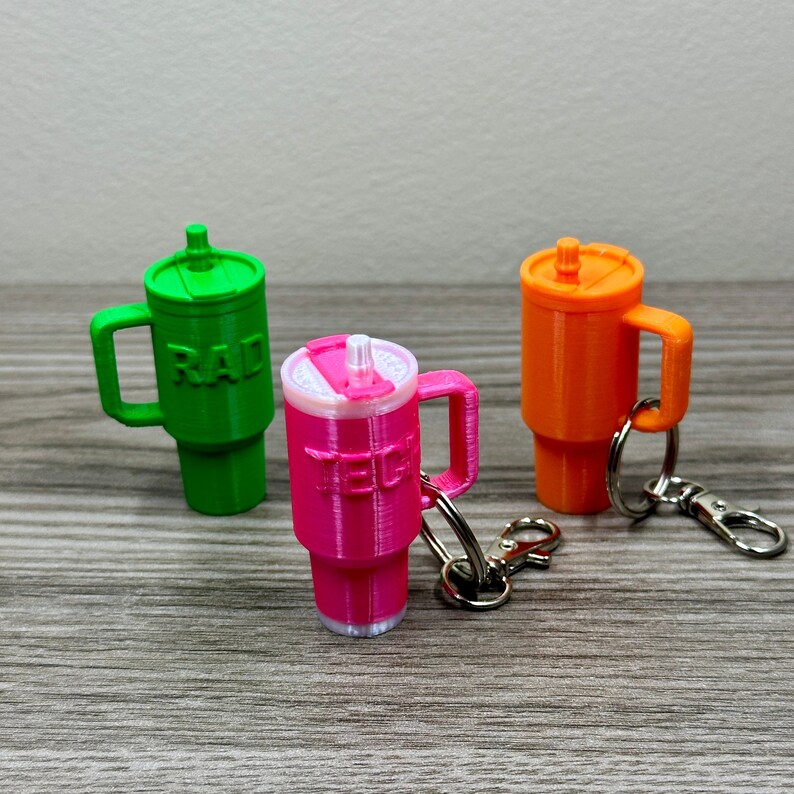 Mini Stanley Keychains - Etsy