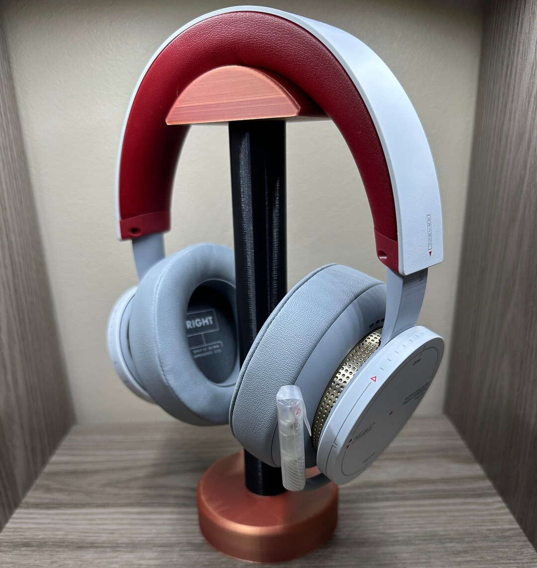 Colorful 3D Printed Headset Holder, Custom Design Stand, Personalized ...