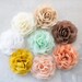 1.6 New Arrived Fabric Rosset Flowers for Children Baby Girls Hair ...
