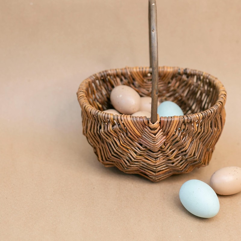 Willow Gathering Baskets - Etsy