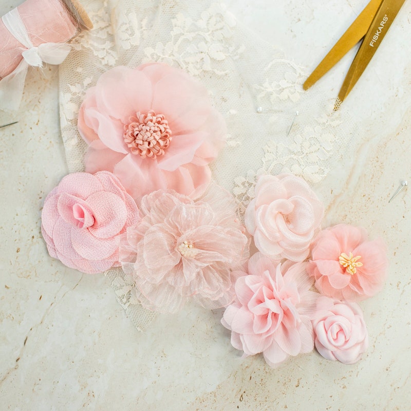 Pink Flowers - Etsy
