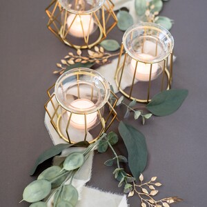 Loose Greenery Bundle Toss Petal Gold Greenery Leaves Table Styling ...