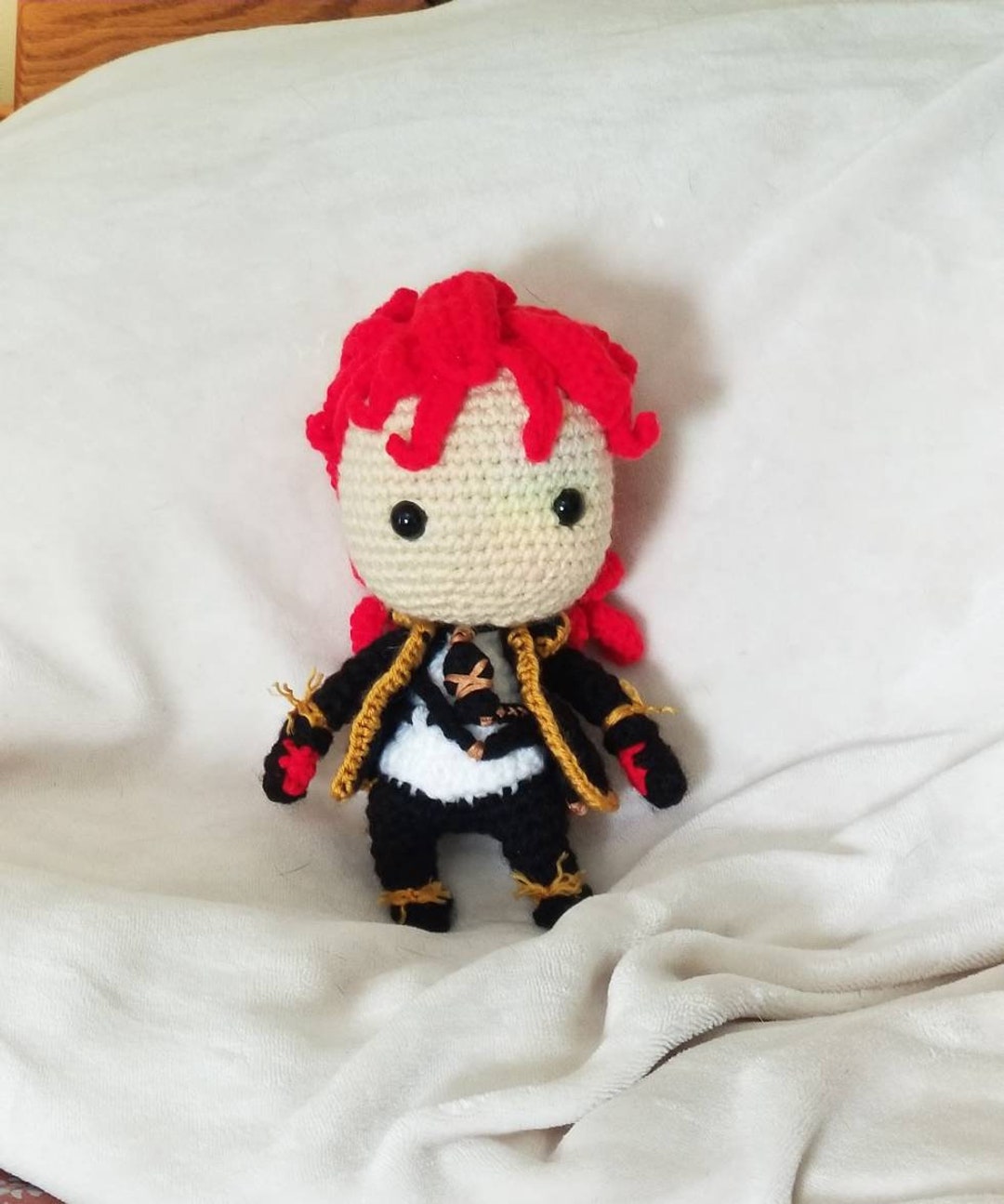 Diluc Genshin Impact Character, FREE DELIVERY, Amigurumi | Crochet ...