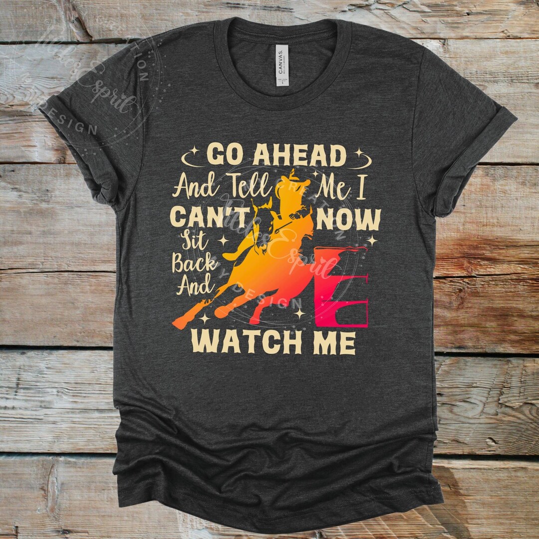 Barrel Racing Gift for Competitive Rodeo Barrel Racer, Gift for ...