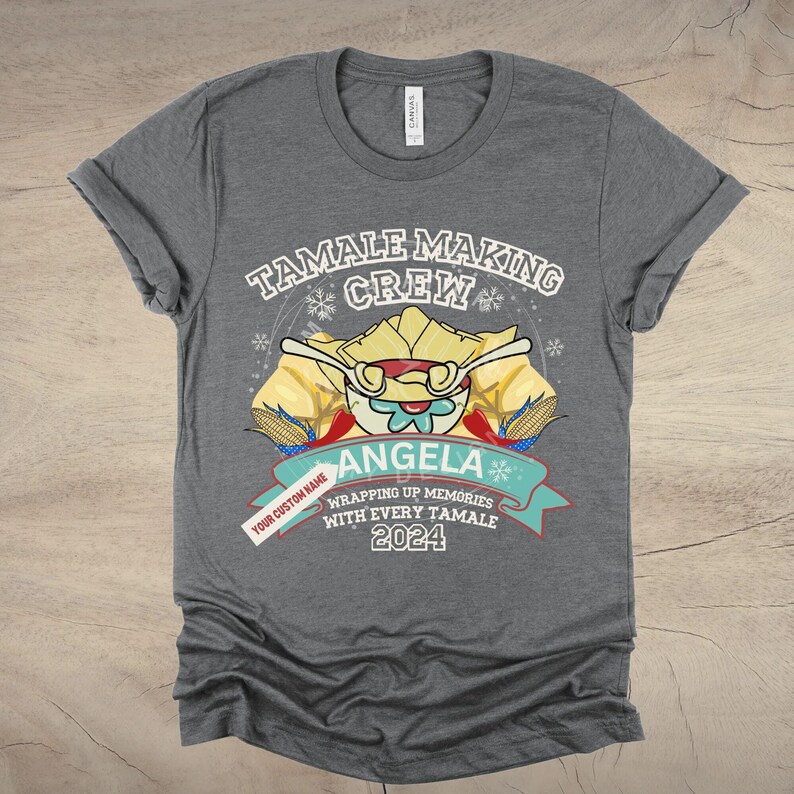 Personalized Tamale Making Party Squad Tshirt Gift Festive Tamale ...