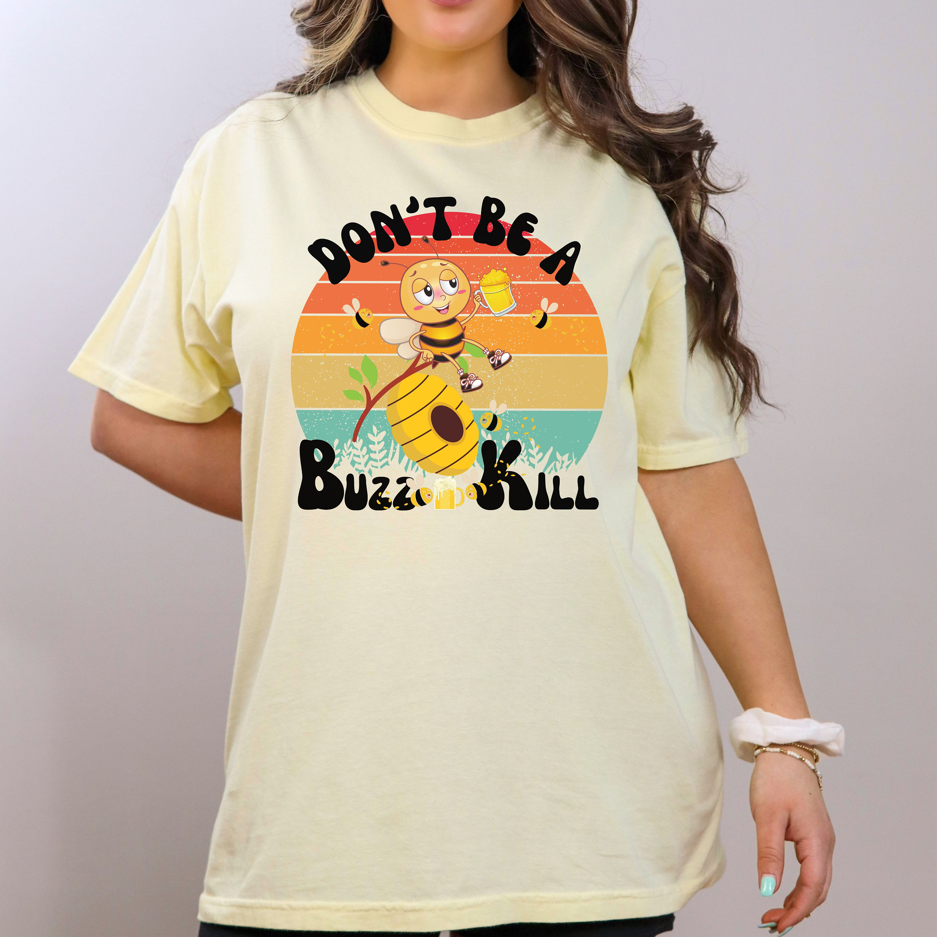 Don't Be A Buzz Kill Shirt, Save the Bees Shirt, Funny Alcohol Shirts ...
