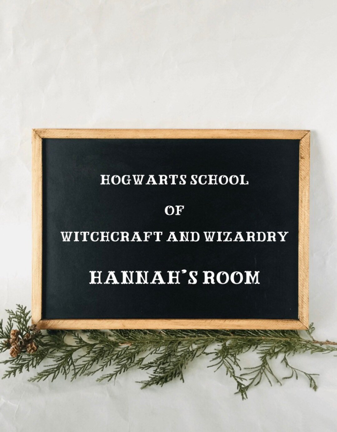 Personalised Harry Potter-hogwarts School of Witchcraft and Wizardry ...