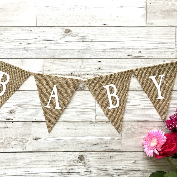 Burlap Bunting - Etsy UK