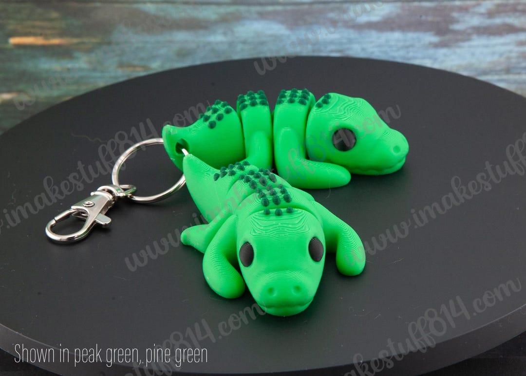 Crocodile 3d Printed Fidget, Mother's Day Gift for Crocodile Collector ...
