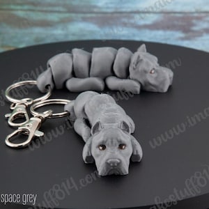 Cane Corso 3d Printed Keychain, Just Because Gift for Dog Mom, 3d Dog ...