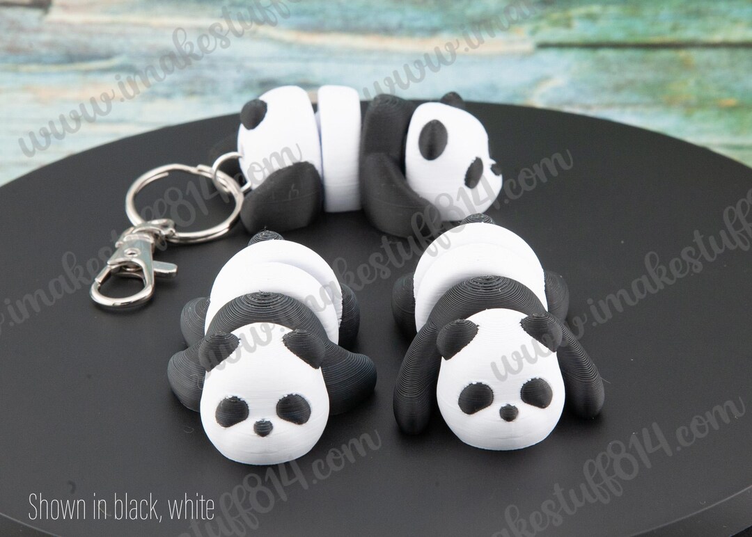 Panda 3d Printed Fidget, Mother's Day Gift for Panda Lover, Panda ...