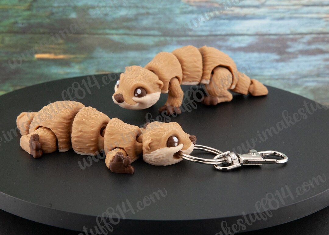 River Otter 3d Printed Fidget, Mother's Day Gift for River Otter Lover ...