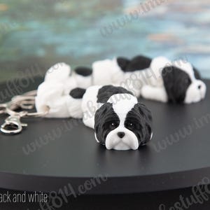 Shih Tzu 3d Printed Keychain, Just Because Gift for Her, 3d Dog, Bag ...