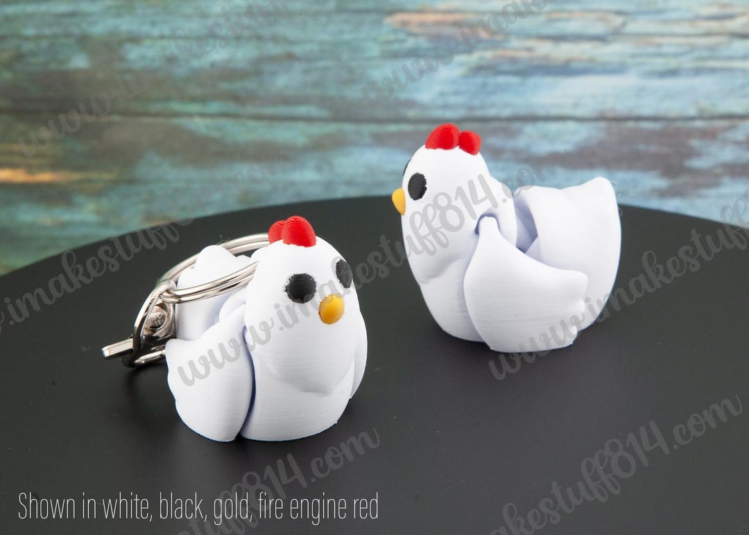 Chicken 3d Printed Fidget Toy, Mother's Day Gift for Chicken Mom ...