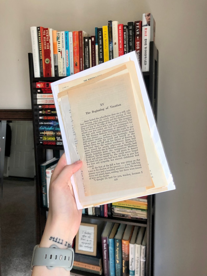 Thrifted Book Page Bundles - Etsy