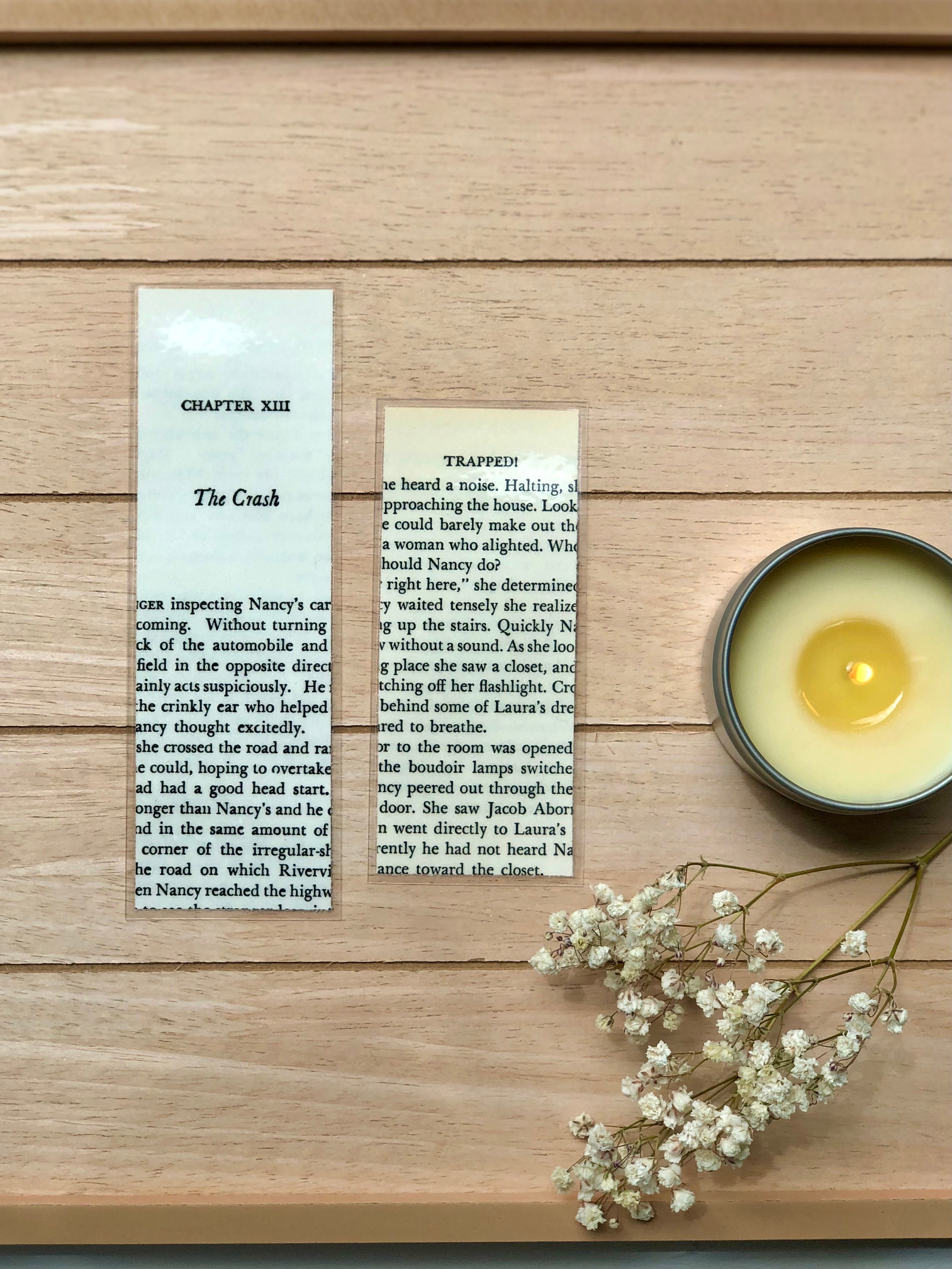 Mini Bookmarks - Etsy