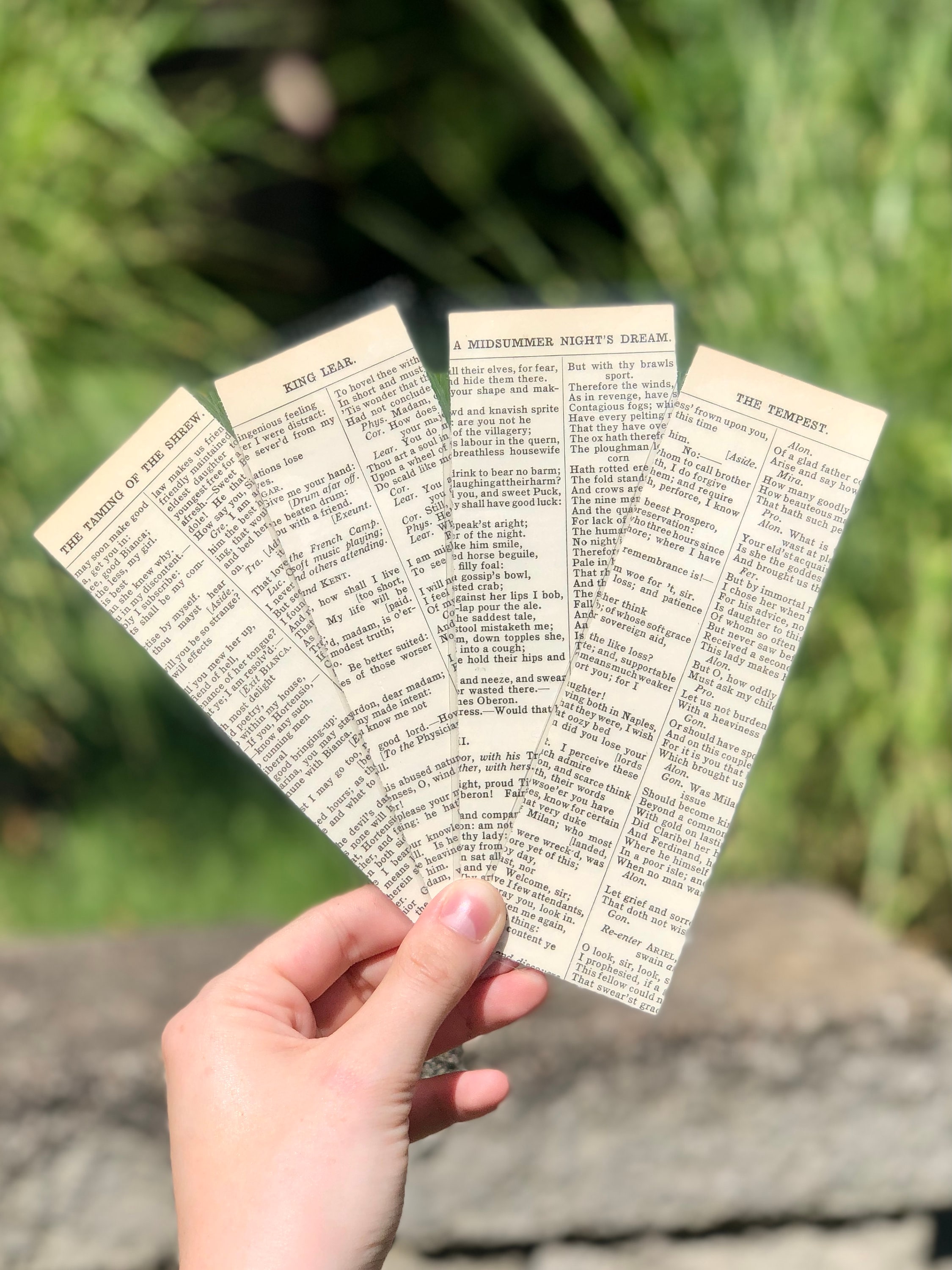 Shakespeare Bookmarks - Etsy