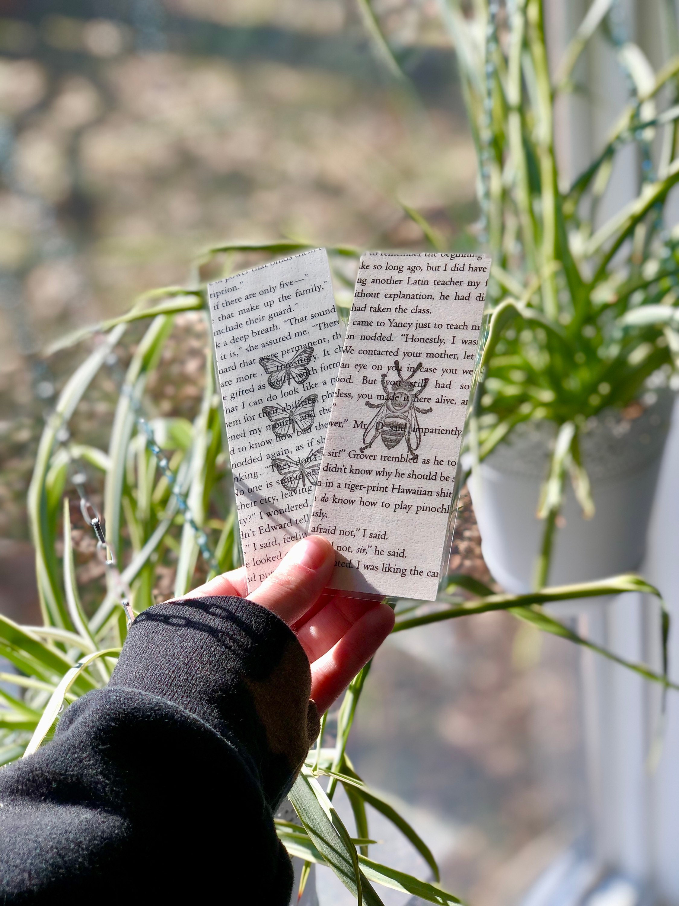 Stamped Bookmarks - Etsy