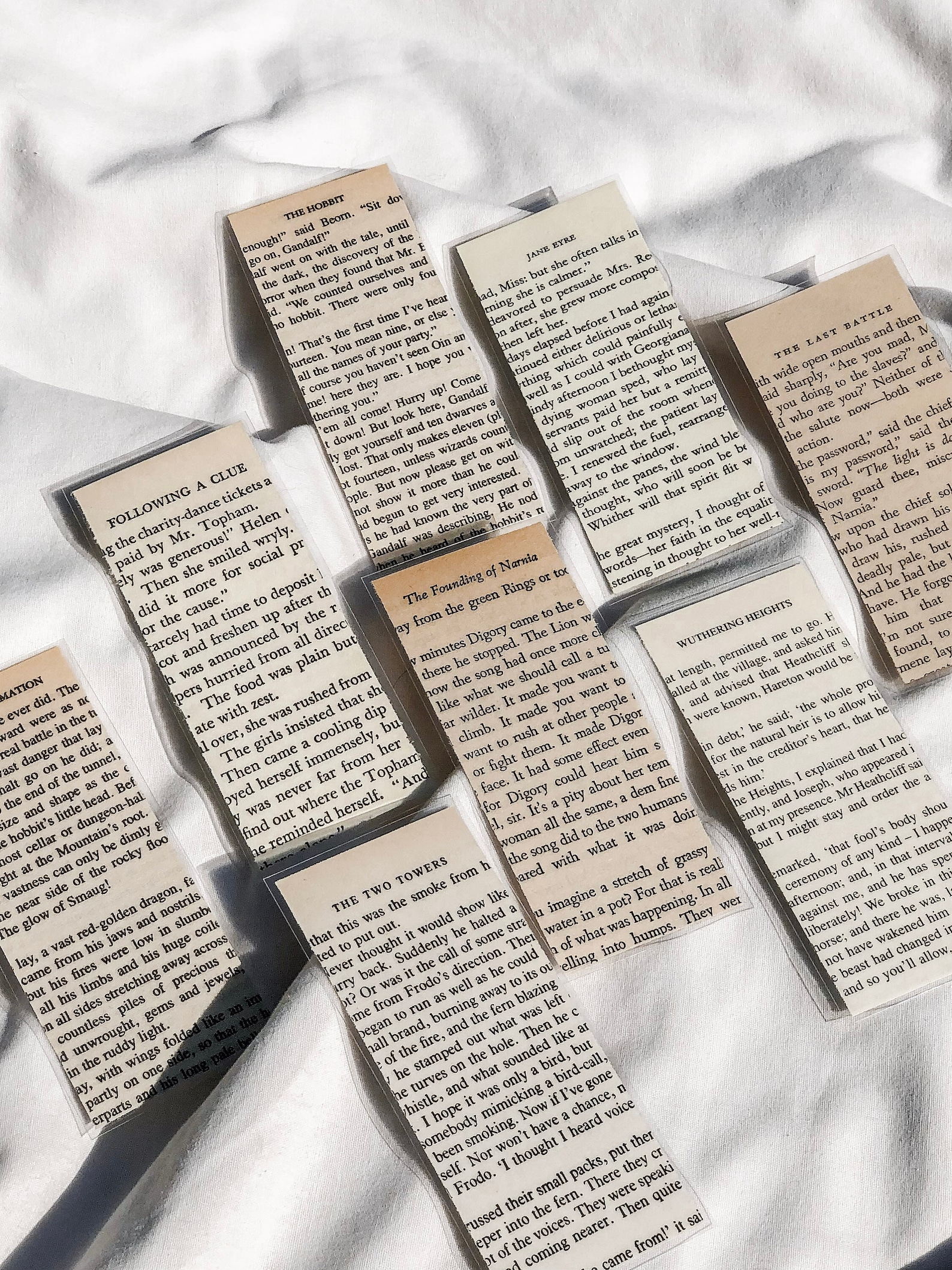 Mini Bookmarks - Etsy