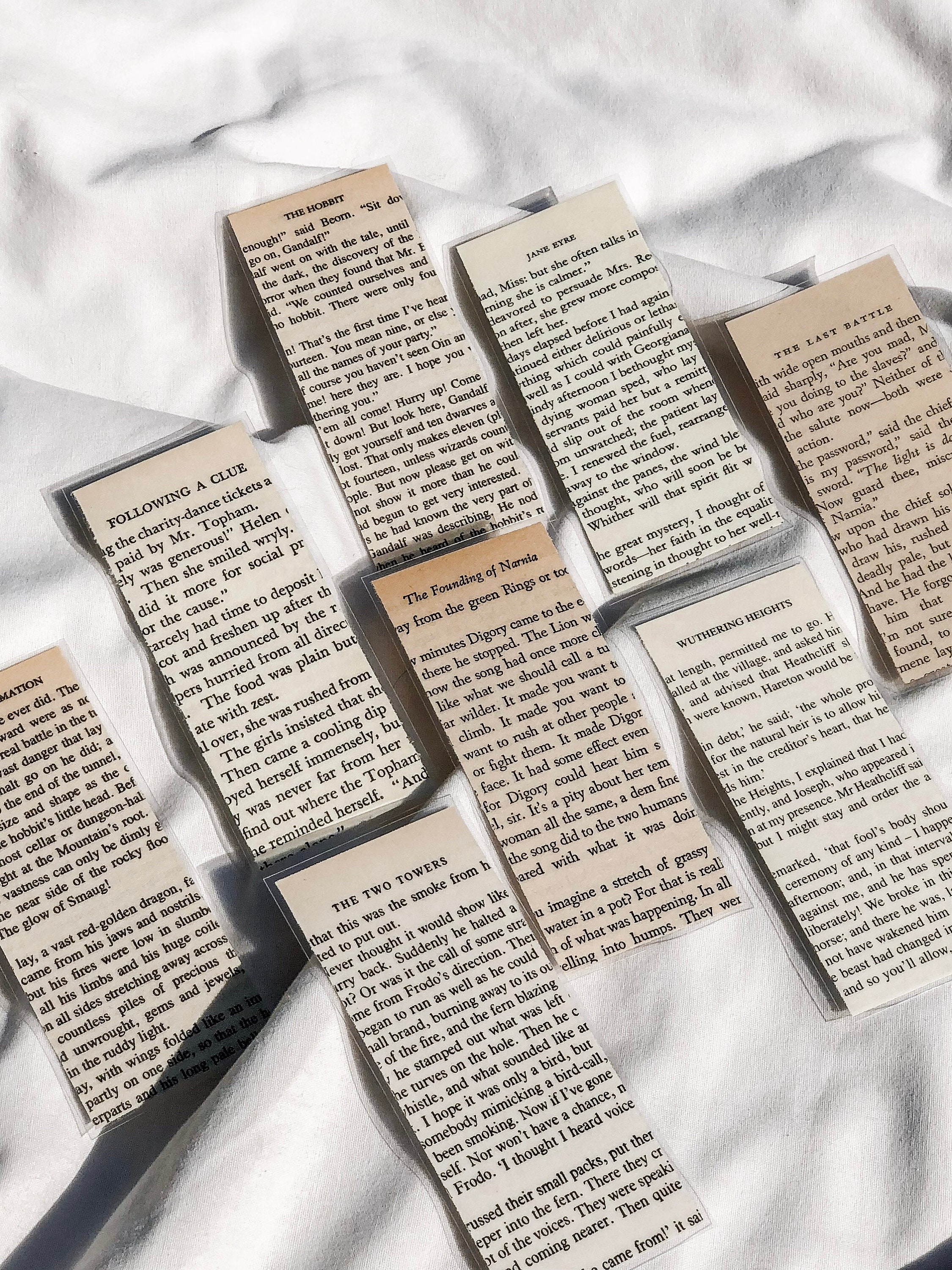 Mini Bookmarks - Etsy