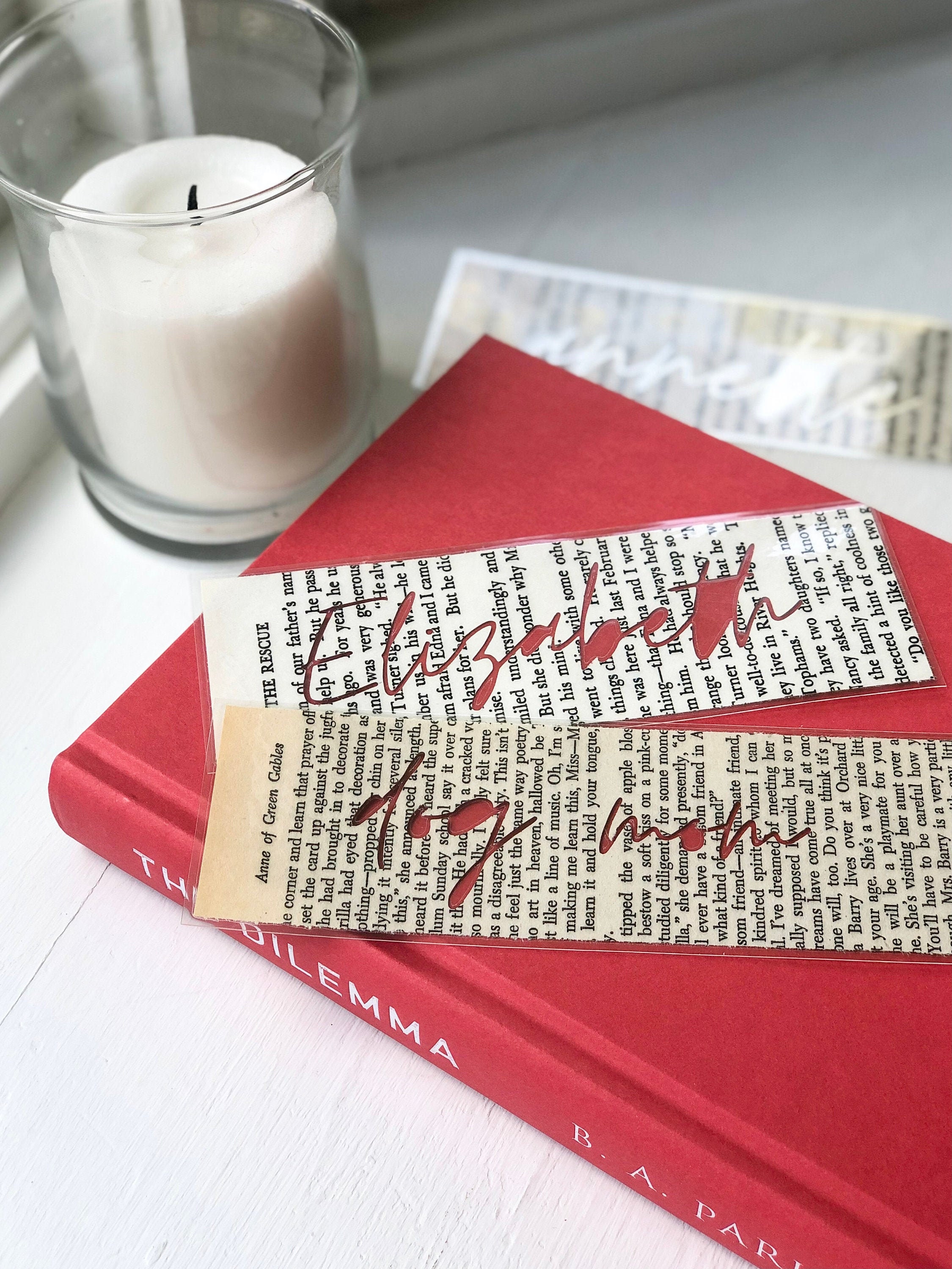 Custom Bookmarks - Etsy