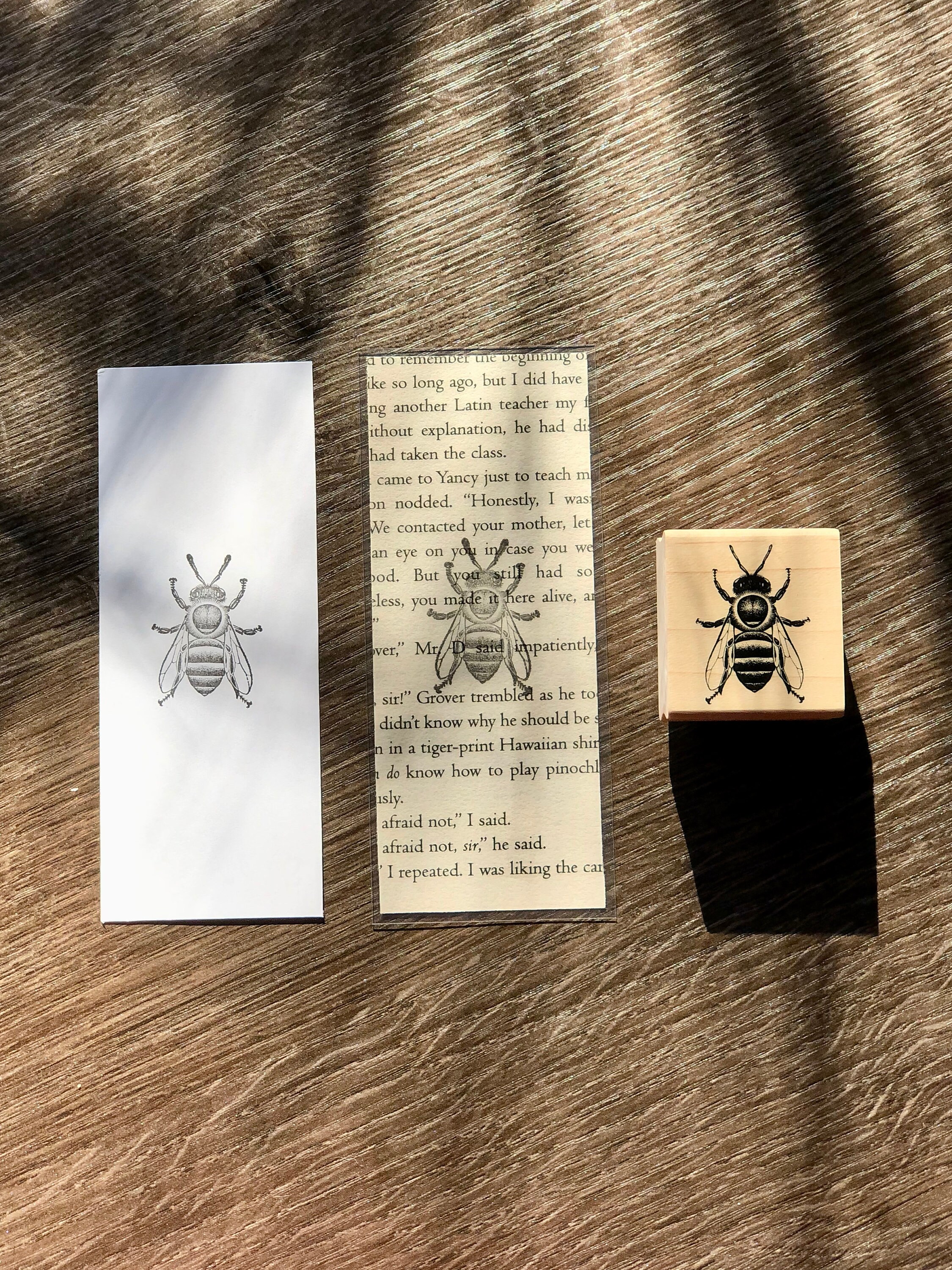 Stamped Bookmarks - Etsy