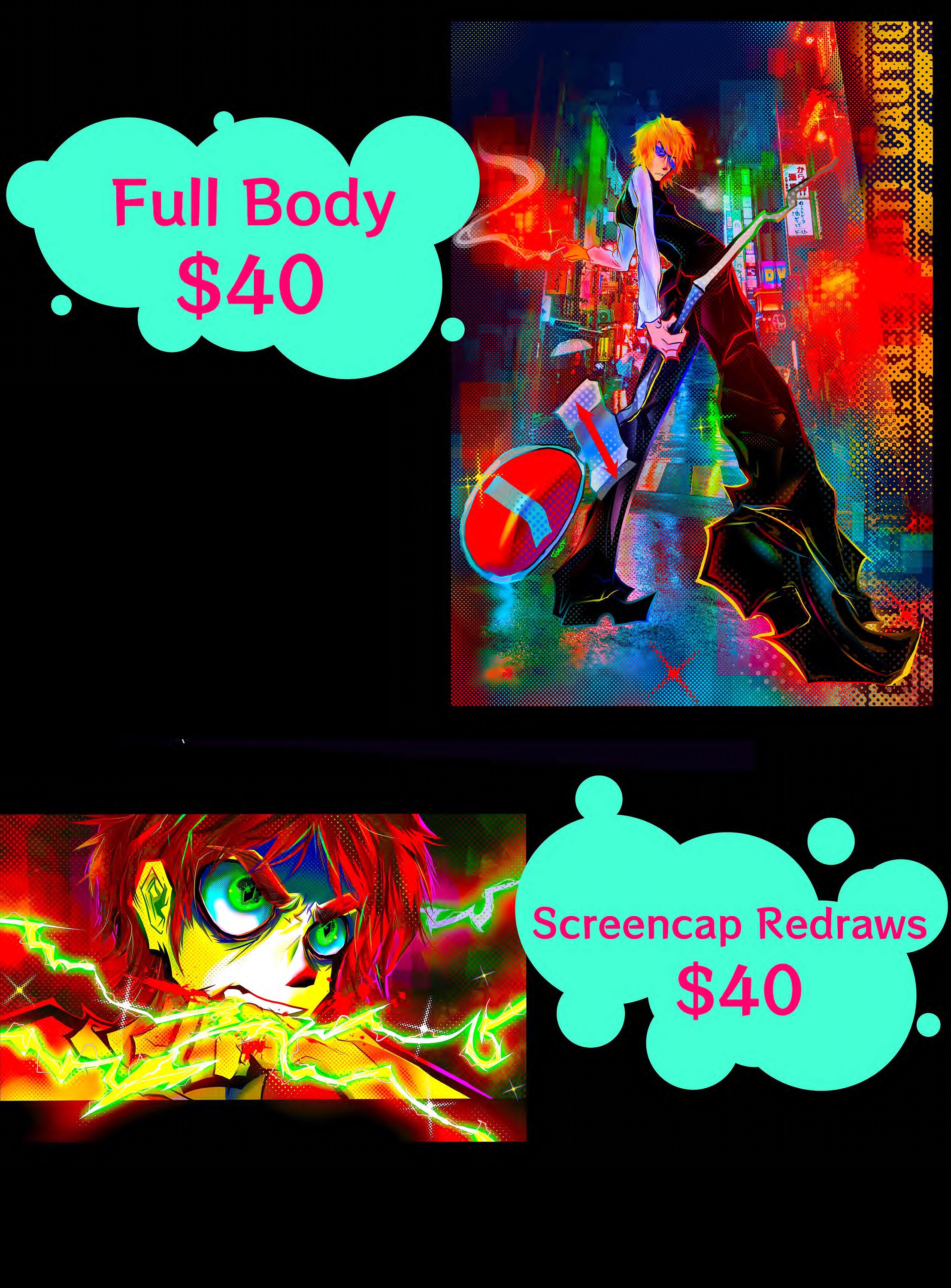 Digital Art Commissions - Etsy