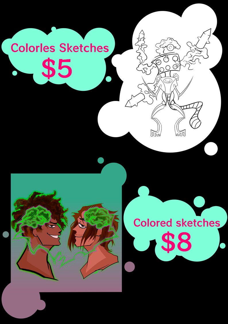 Digital Art Commissions | Etsy