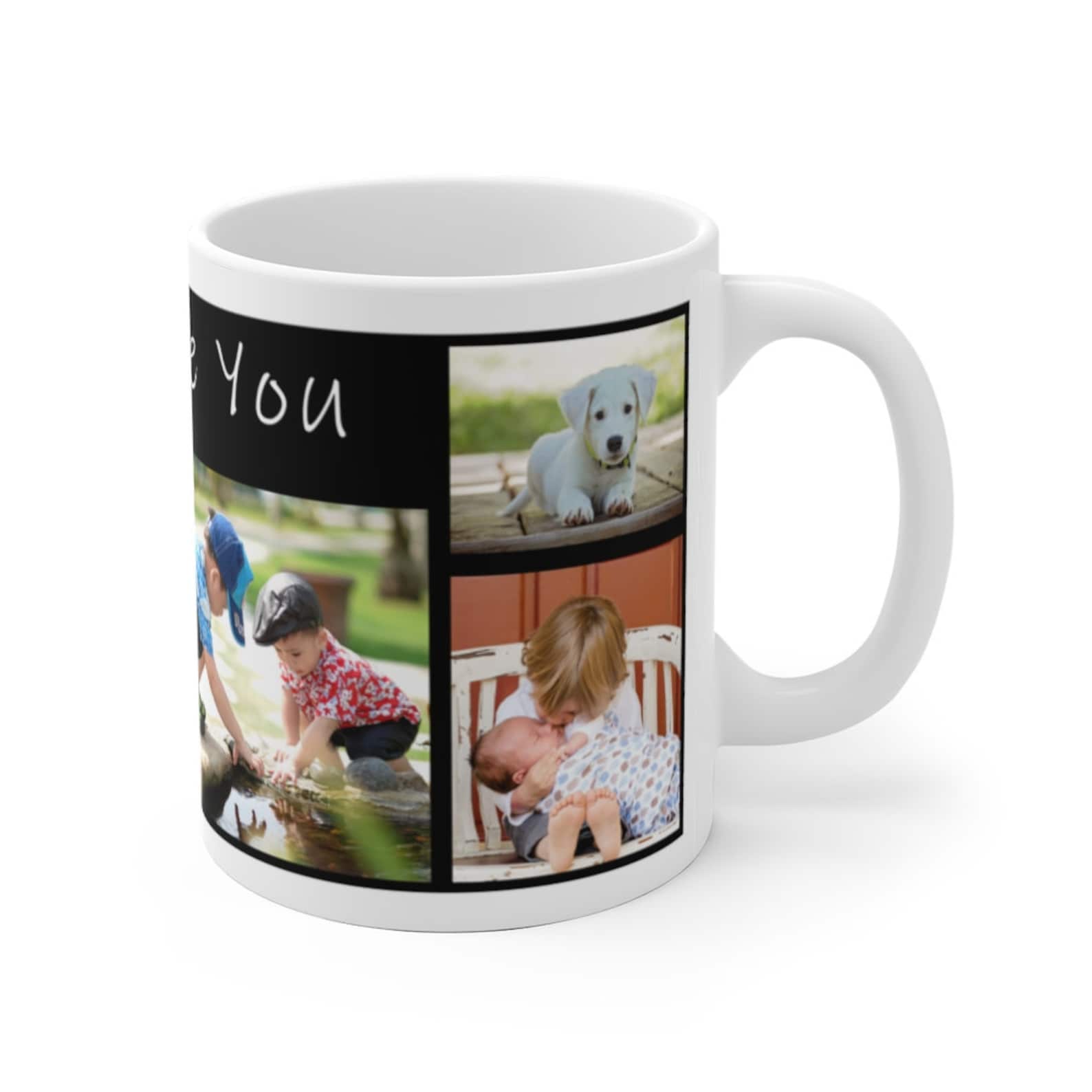 Personalized Six Photo Coffee Mug Photo Mug Picture Mug - Etsy