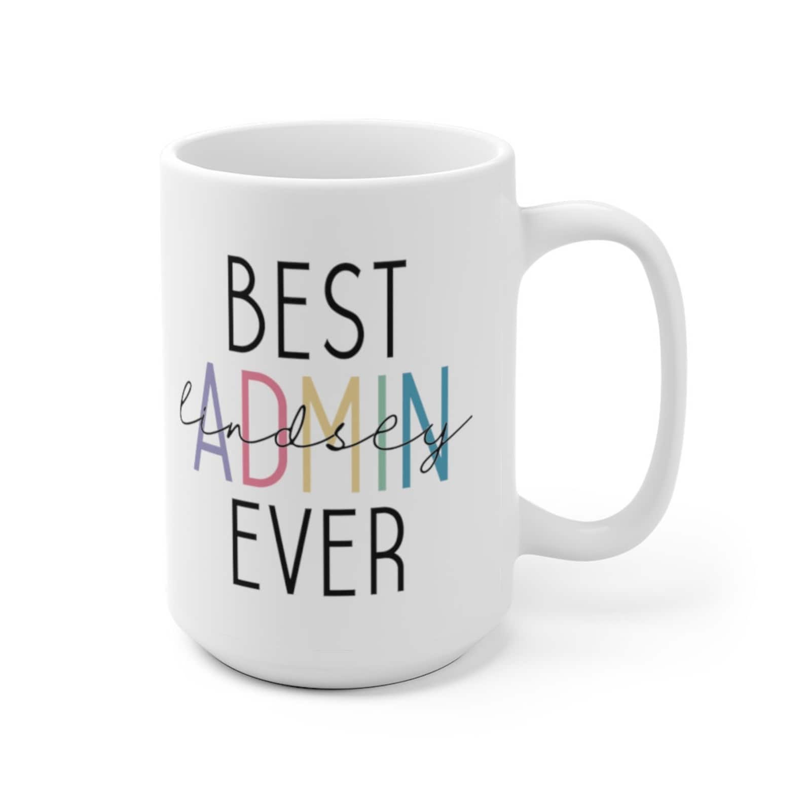 Admin Mug Administrative Professionals Day Gift Personalized - Etsy
