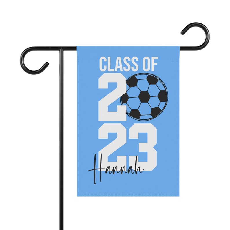 Soccer Graduation Yard Flag Personalized Graduation Yard - Etsy