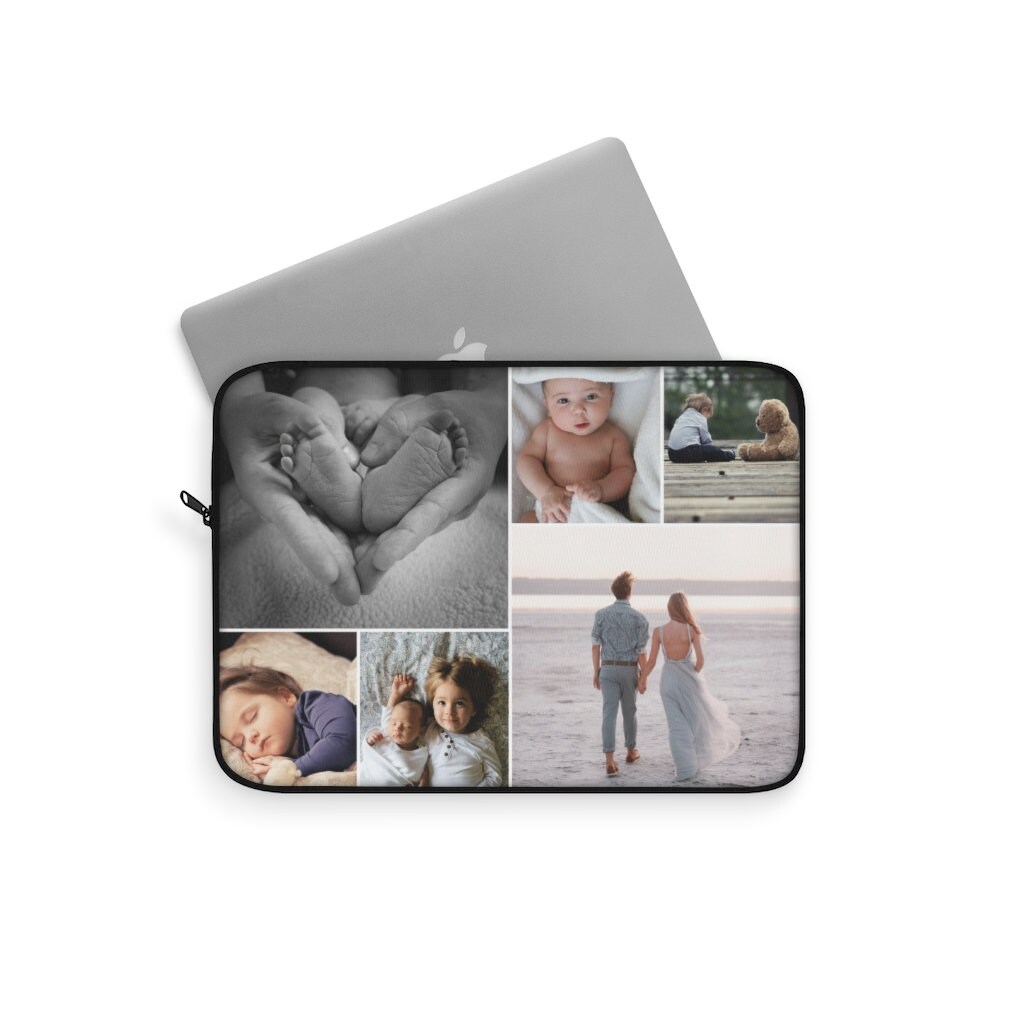 Personalized 6 Photo Laptop Sleeve Custom Laptop Case | Etsy