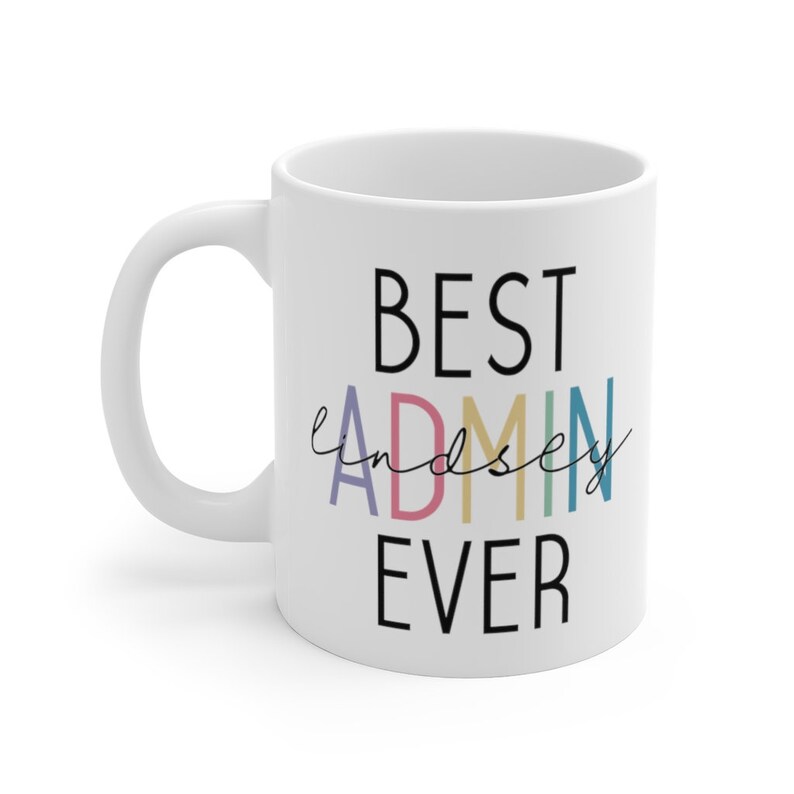 Admin Mug Administrative Professionals Day Gift Personalized - Etsy