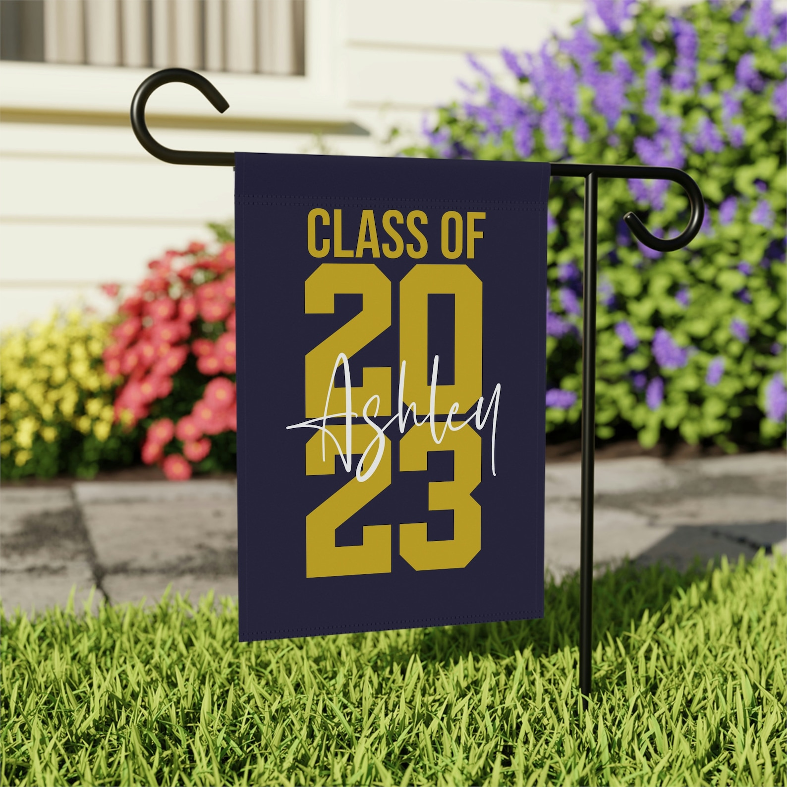 Graduation Yard Flag Personalized Graduation Yard Sign - Etsy