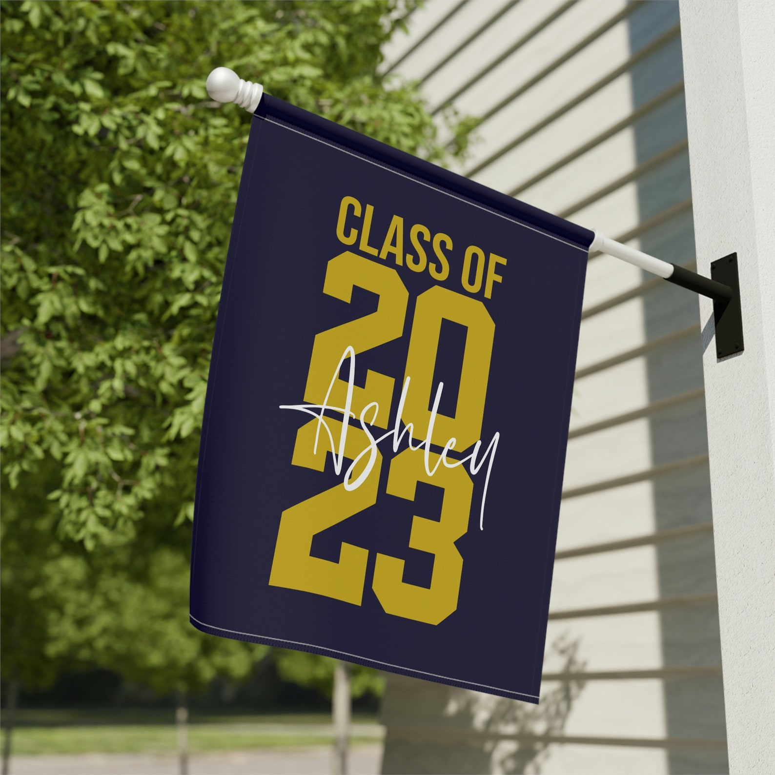 Graduation Yard Flag Personalized Graduation Yard Sign - Etsy